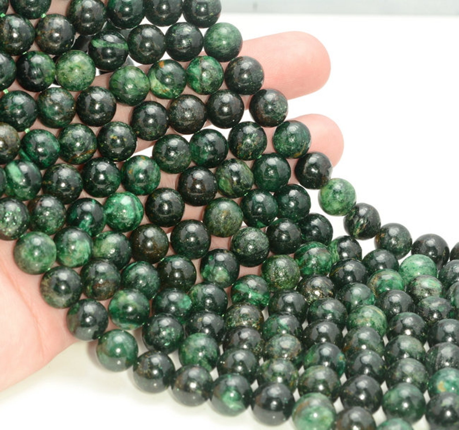 Emerald in Fuchsite Brazil Gemstone Genuine Natural Rare Green | Etsy