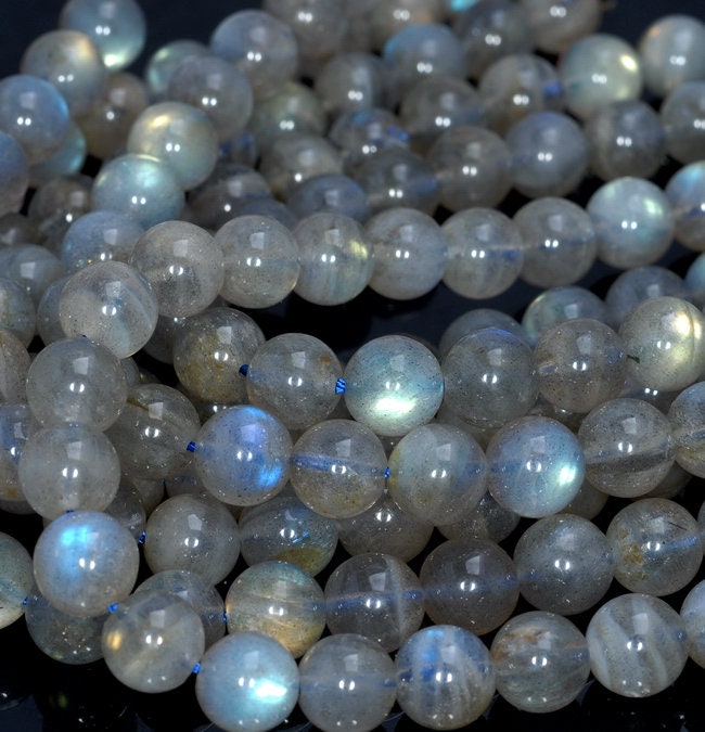 6mm Labradorite Blue Gemstone Grade AAA Round Loose Beads 15.5 | Etsy