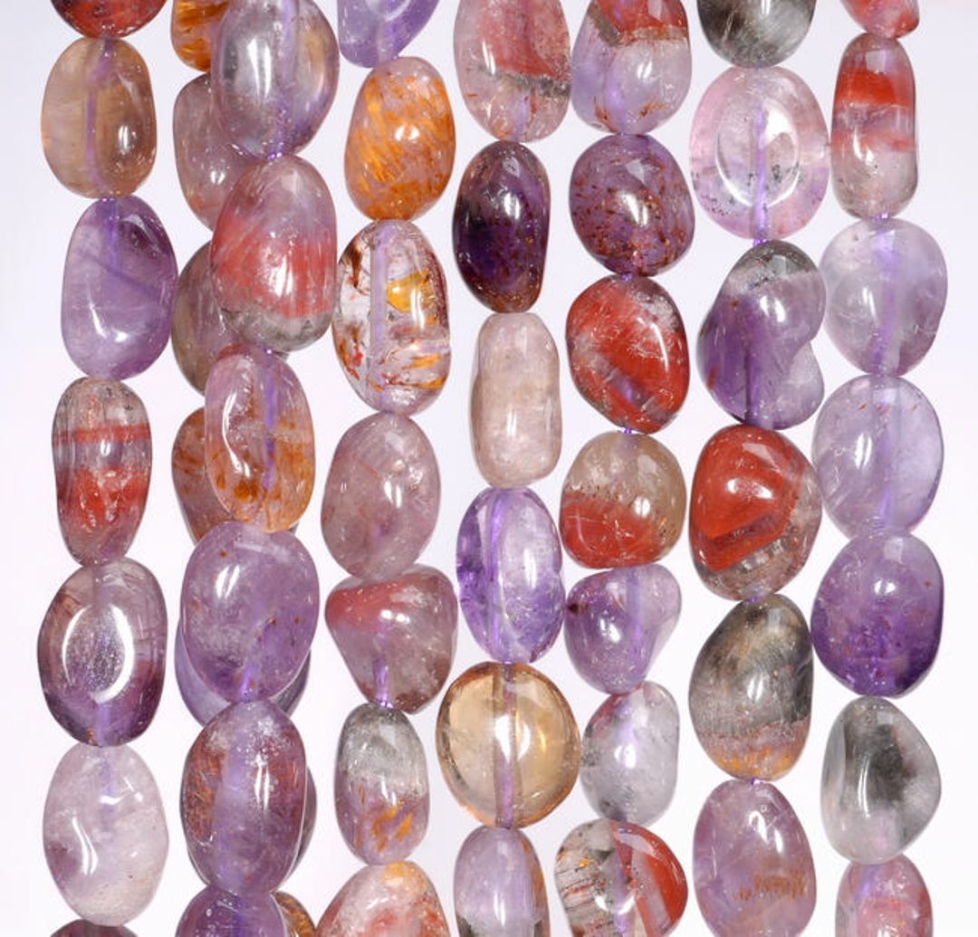 6-8mm Rare Auralite 23 World’s Oldest Crystal Cacoxenite Grade AA ...