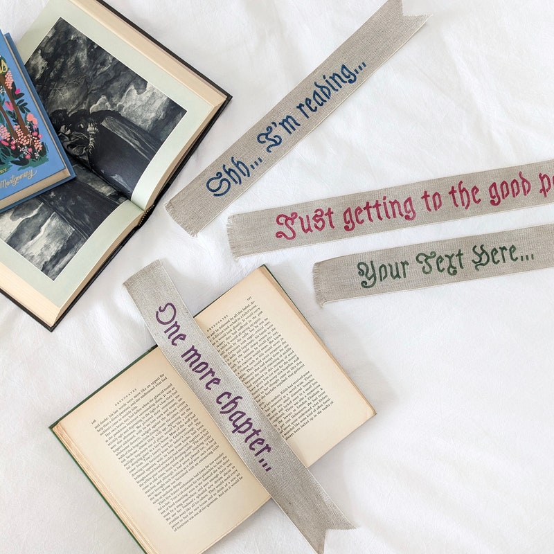 Ribbon Bookmark - Etsy