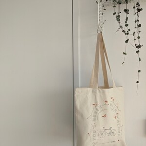 Namjoon Tote Bag Hand Painted Hand Stenciled Organic Cotton - Etsy