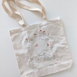 Namjoon Tote Bag Hand Painted Hand Stenciled Organic Cotton - Etsy
