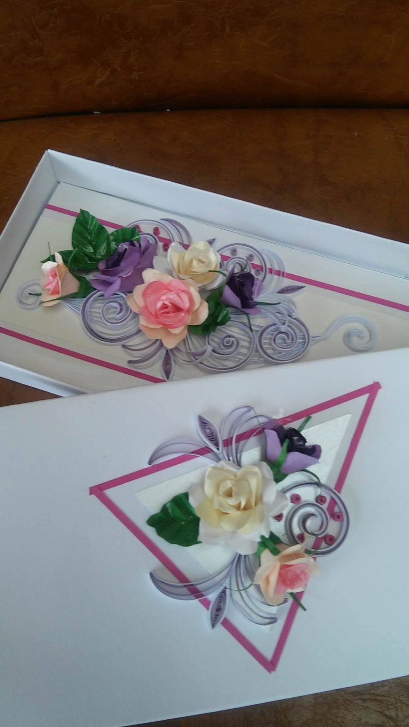 Quilling Card With Box - Etsy