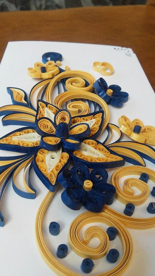 Quilling Wedding Invitation - Etsy