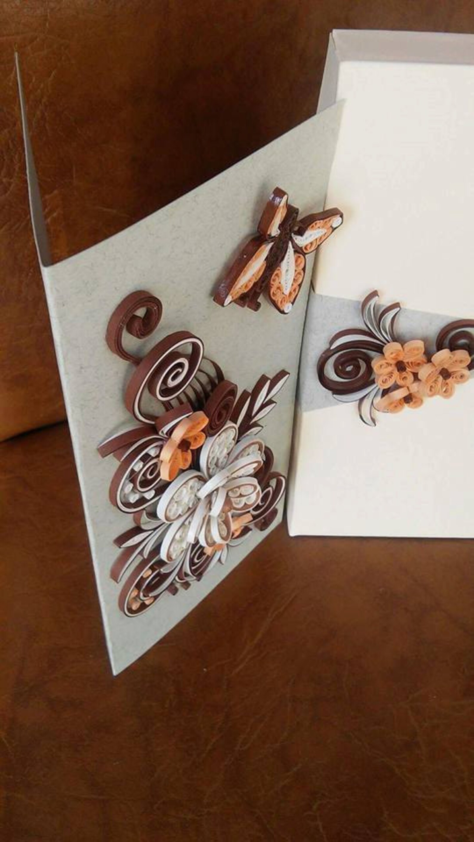 Quilling Card With Box - Etsy