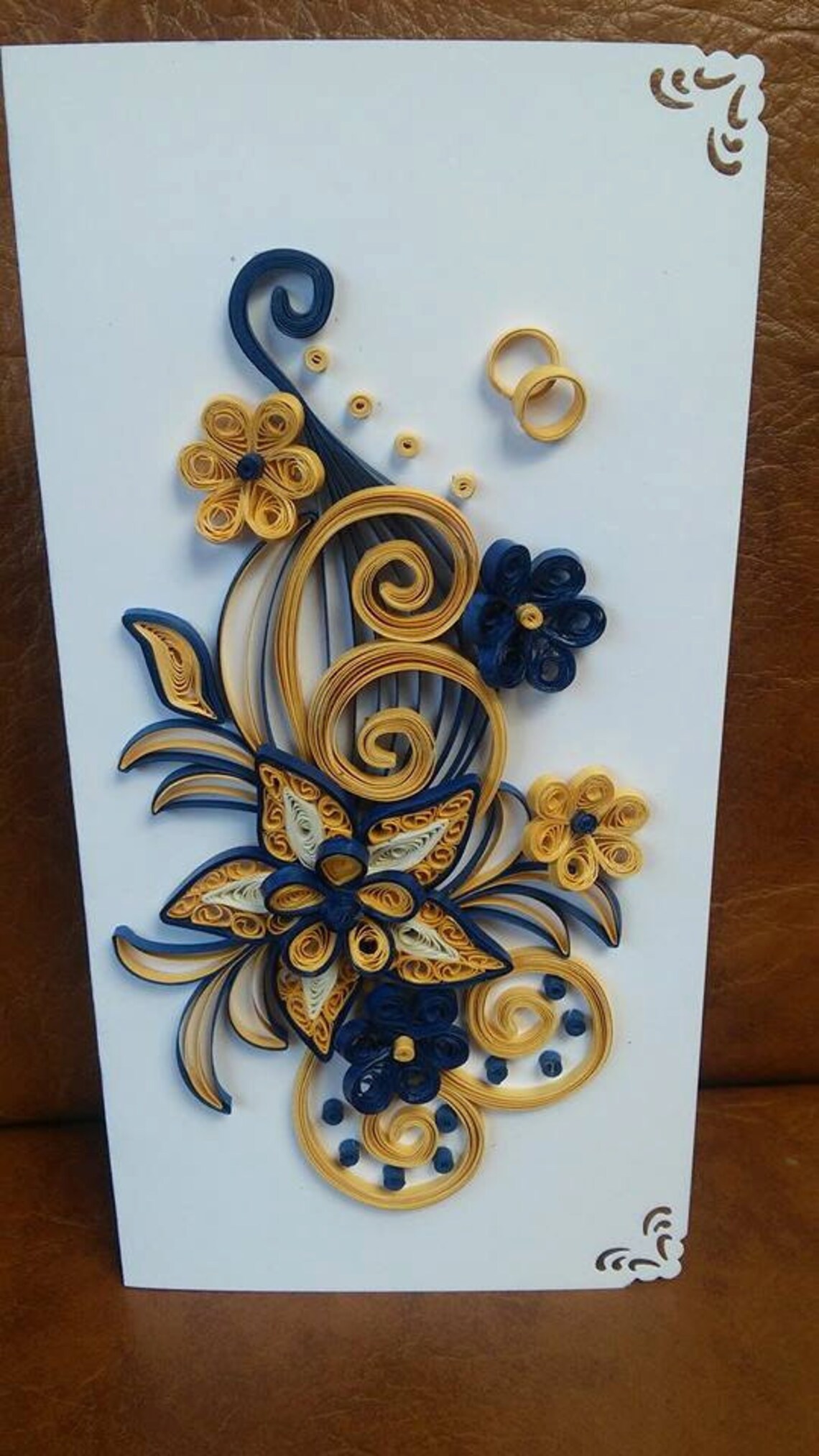 Quilling Wedding Invitation - Etsy