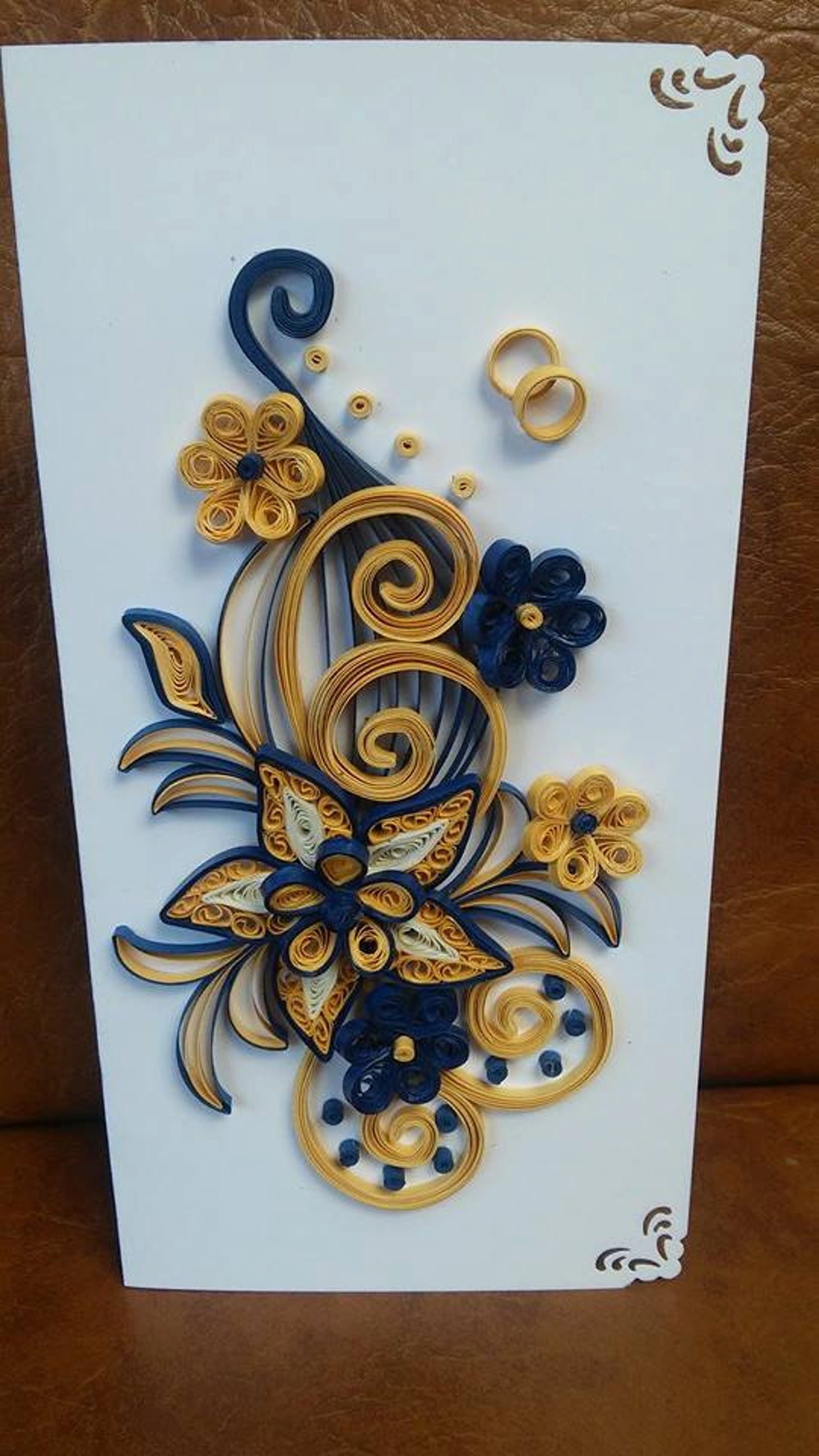 Quilling Wedding Invitation - Etsy