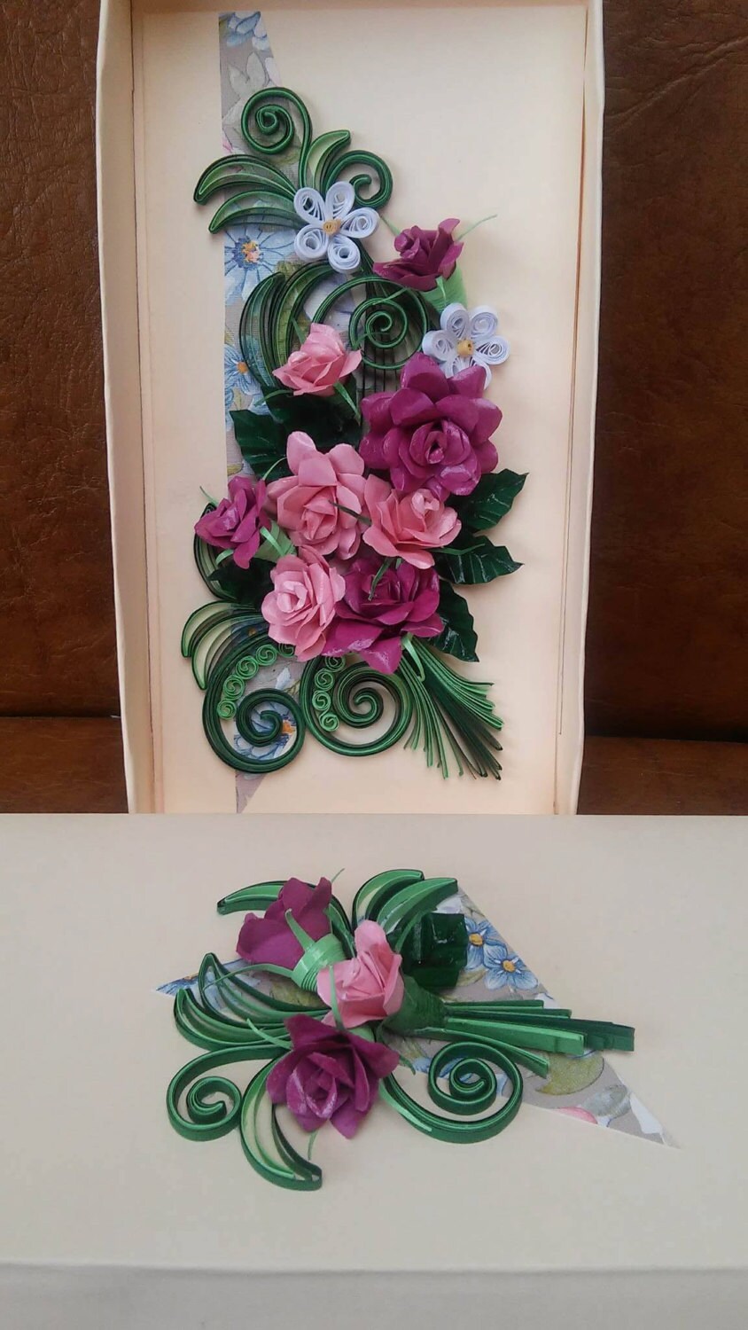 Quilling Card With Box - Etsy