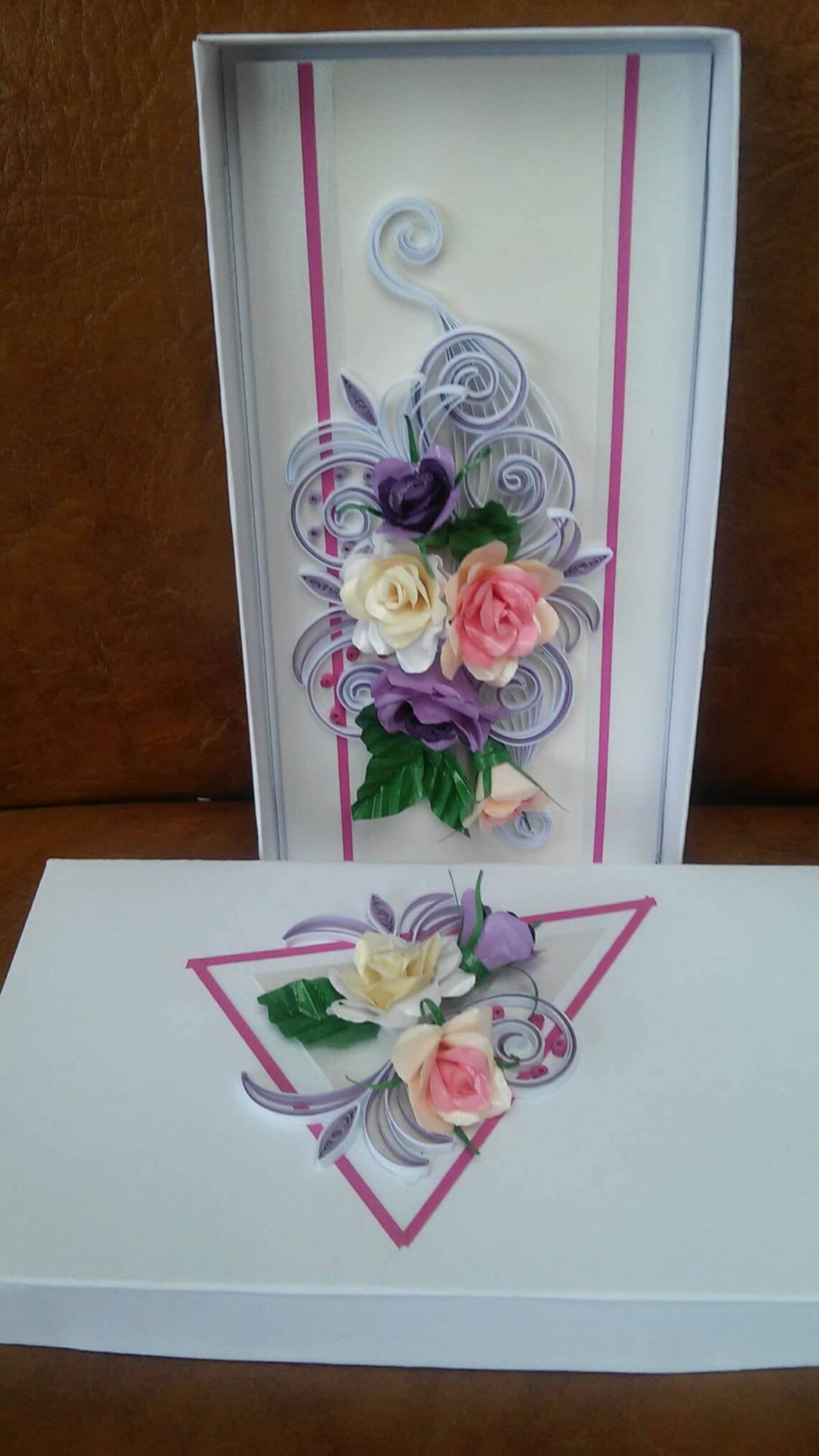 Quilling Card With Box - Etsy