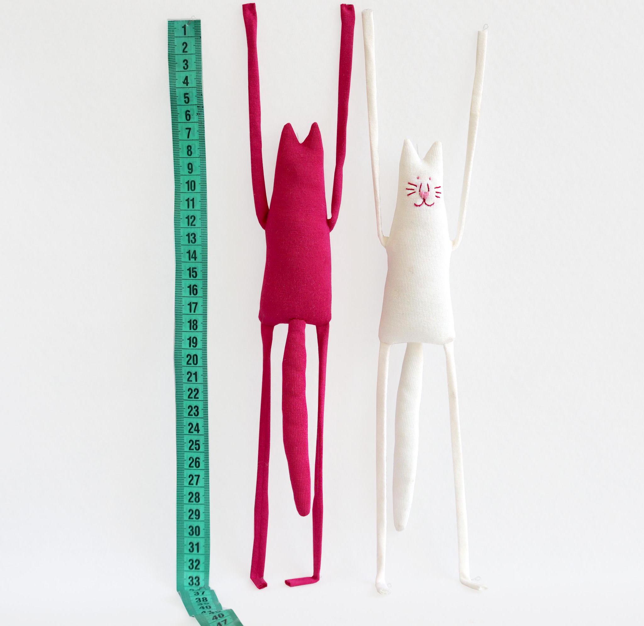 Tiny Cat Sewing Pattern With Instructions, Easy Stuffed Animal PDF ...