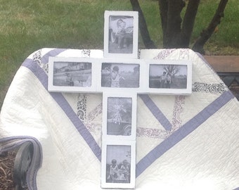 Cross photo collage | Etsy