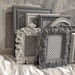 Shabby Chic Picture Frame Set Ornate Mix Custom Colors and - Etsy