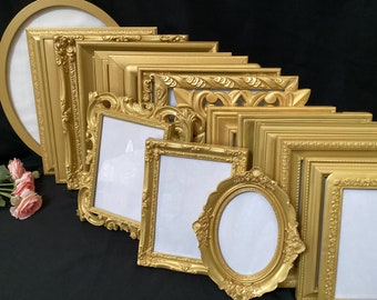 Shabby Chic Picture Frame Set Ornate Mix Custom Colors Vintage Mix ...