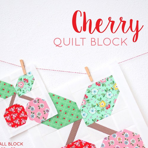 PDF Quilt Pattern Cherry Quilt Pattern - Etsy