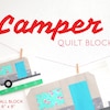 Retro Camper Quilt Block PDF Pattern - Etsy
