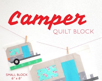 Camper Quilt Pattern | Etsy