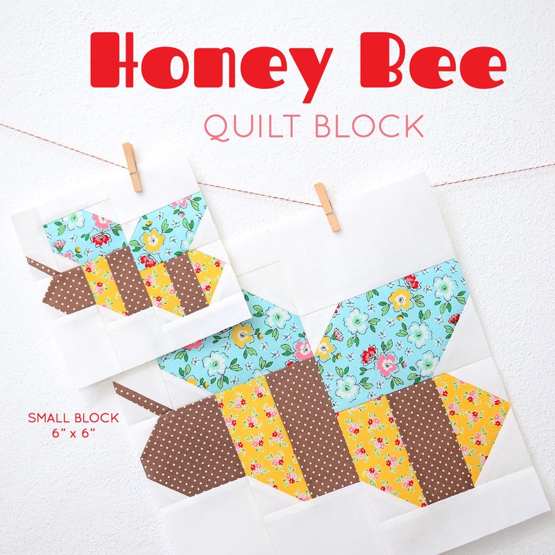 Bumble Bee Quilt Pattern - Etsy