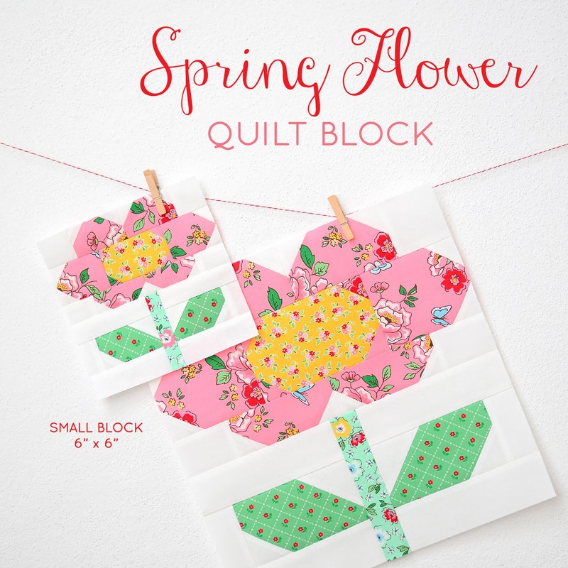 Flower Quilt Pattern - Etsy