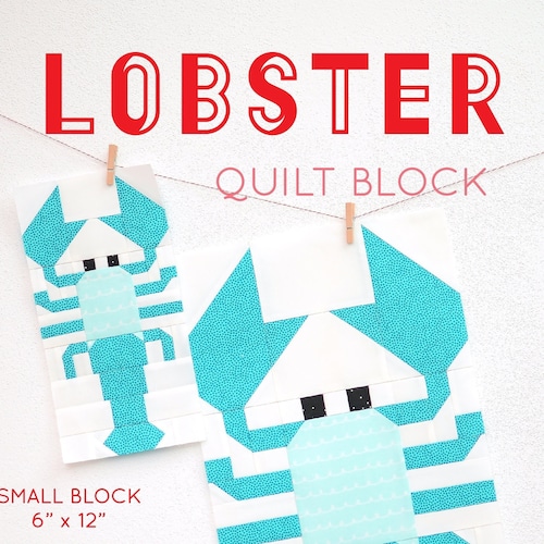 PDF Nautical Quilt Pattern Lobster Quilt Pattern - Etsy