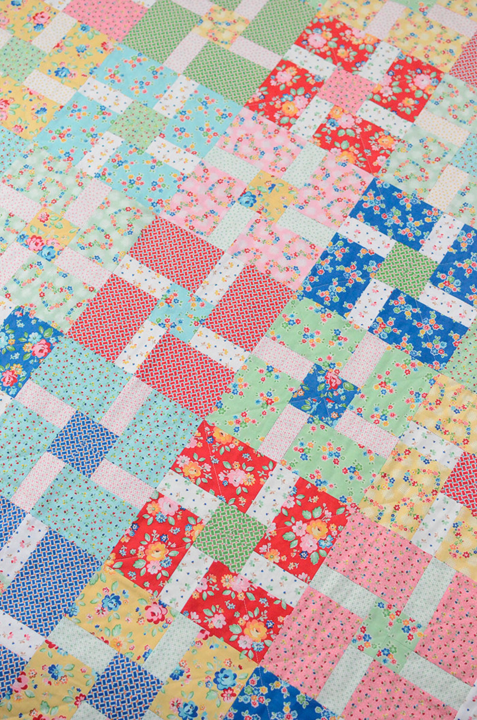 PDF Quilt Pattern - Blossom Fields - Etsy