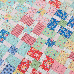 PDF Quilt Pattern - Blossom Fields - Etsy