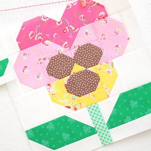 PDF Spring Quilt Pattern - Pansy Quilt Pattern - Etsy