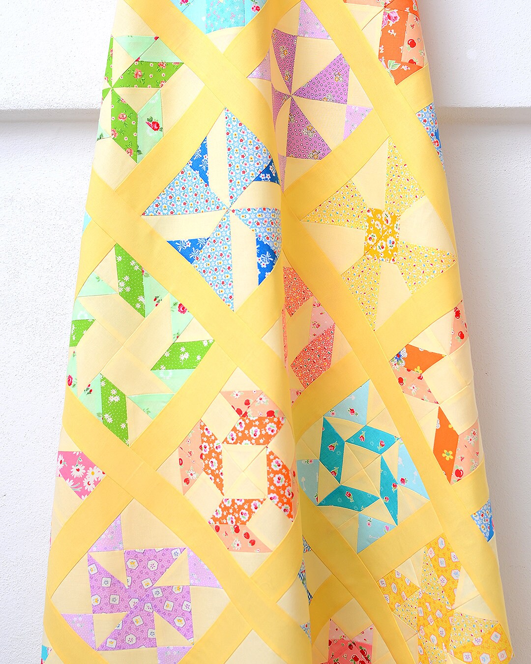 PDF Quilt Pattern Four Patch Fun Sampler Quilt - Etsy