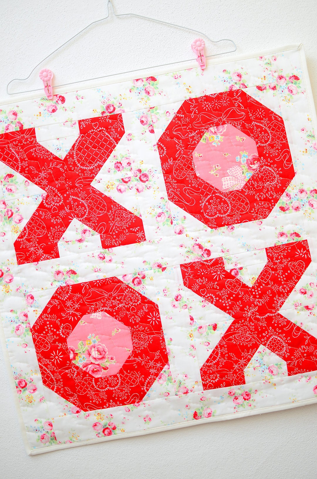 PDF Heart Quilt Pattern XOXO Mini Quilt - Etsy