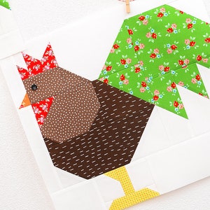 PDF Easter Quilt Pattern - Rooster Quilt Pattern - Etsy