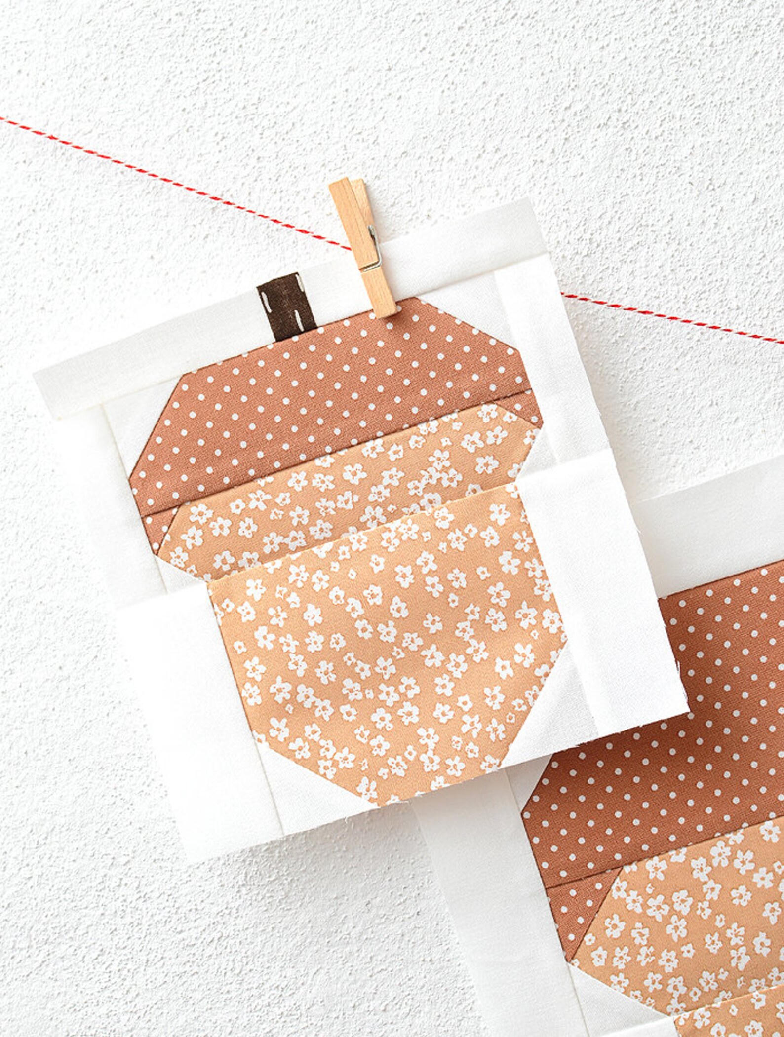 PDF Fall Quilt Pattern - Acorn Quilt Ppattern - Etsy