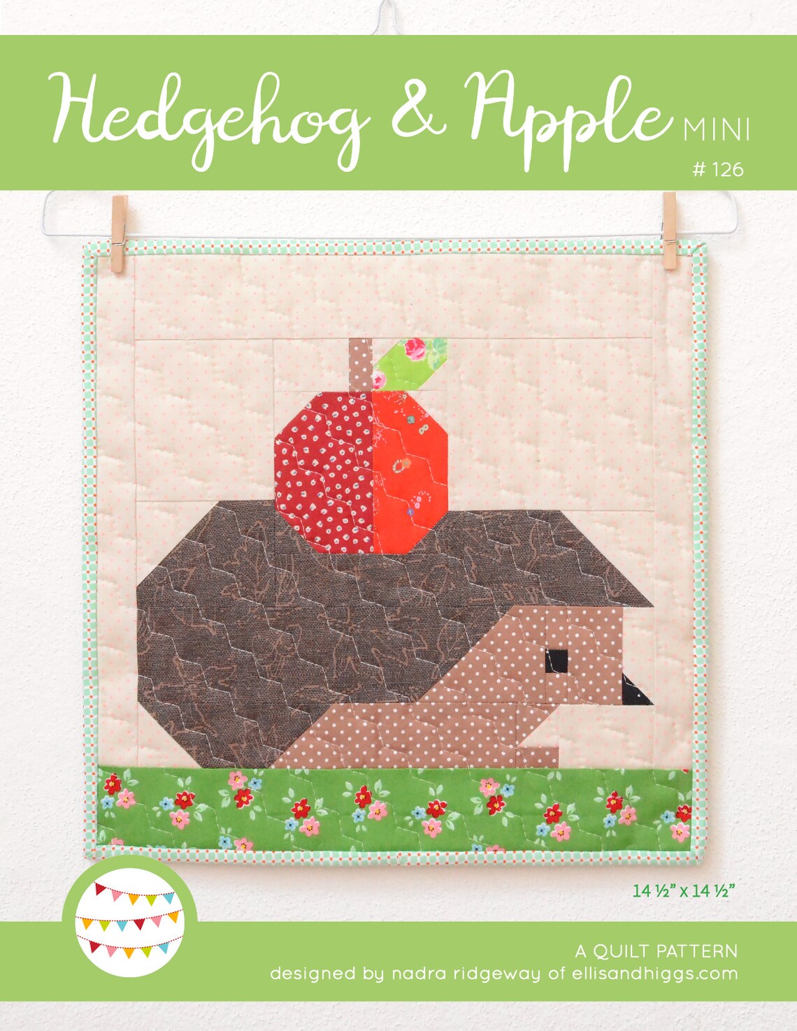 PDF Patchwork Anleitung - Hedgehog and Apple MINI - Etsy.de