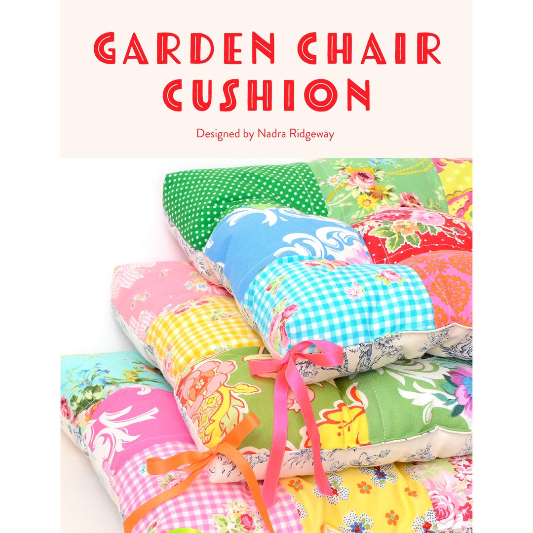 PDF Sewing Pattern - Garden Chair Cushion - Etsy