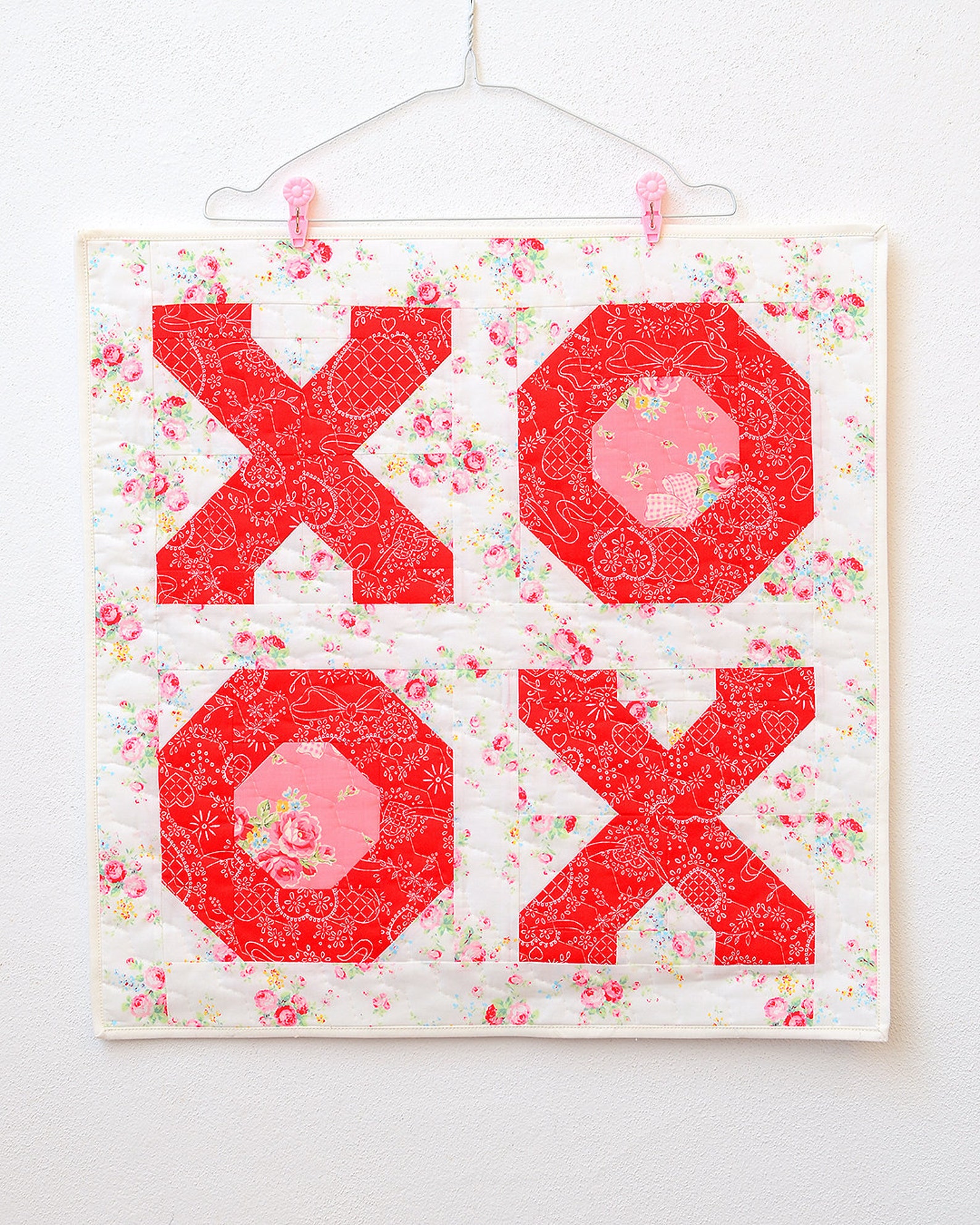 PDF Heart Quilt Pattern XOXO Mini Quilt - Etsy