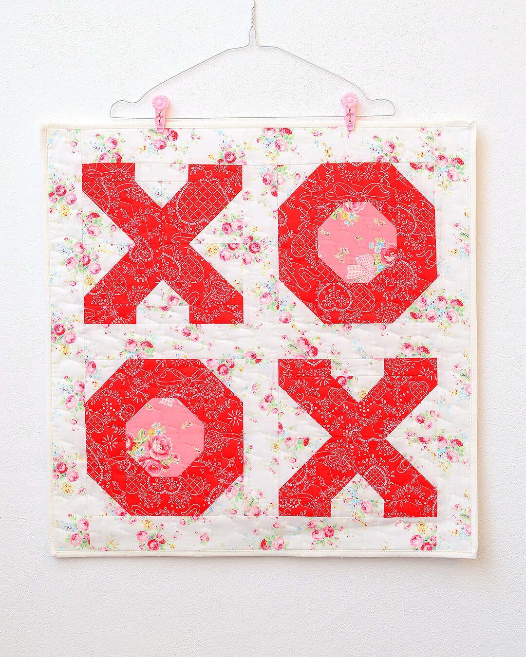 PDF Heart Quilt Pattern XOXO Mini Quilt | Etsy