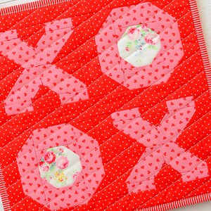PDF Heart Quilt Pattern - XOXO Mini Quilt - Etsy