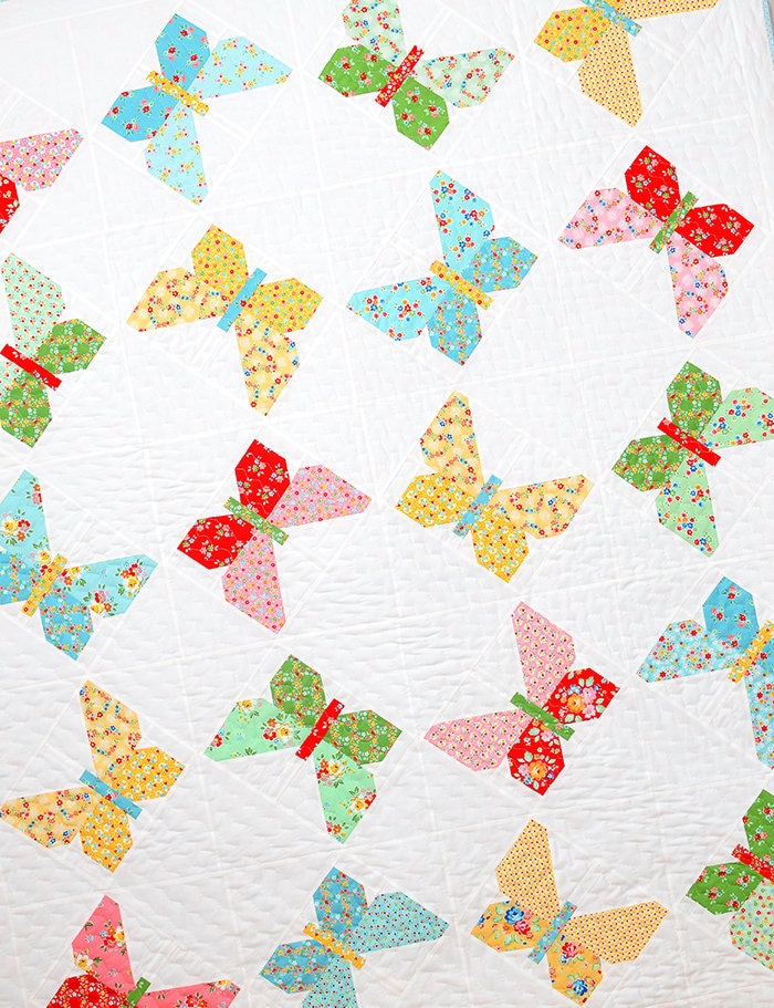 PDF Spring Quilt Pattern - Butterfly Quilt - Etsy