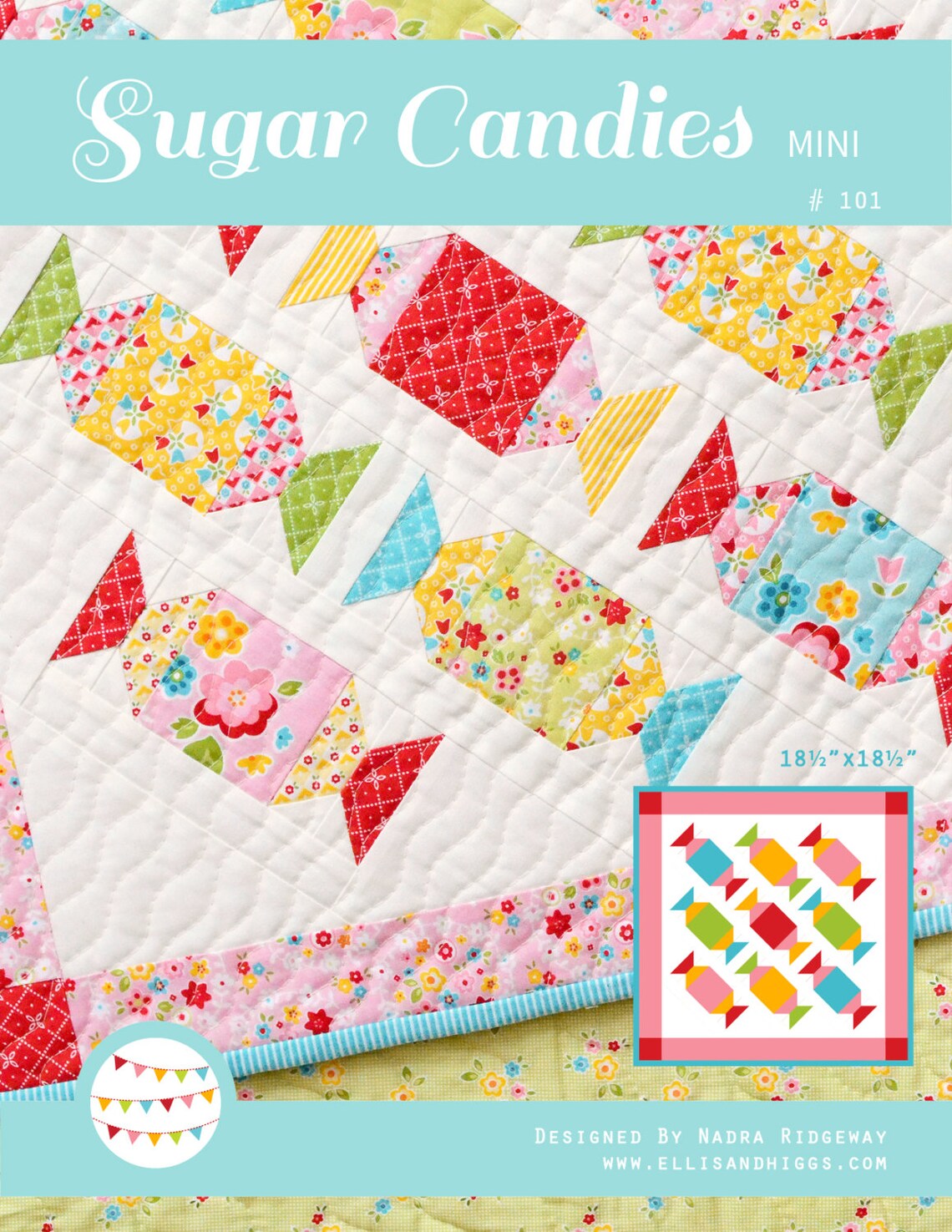 PDF Quilt Pattern - Sugar Candies MINI - Etsy