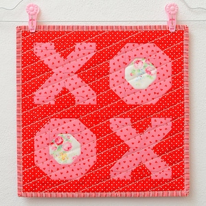 PDF Heart Quilt Pattern - XOXO Mini Quilt - Etsy