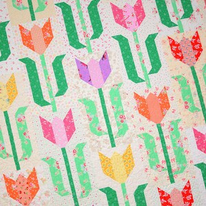 TULIP FIELDS Quilt Pattern Bundle - Etsy