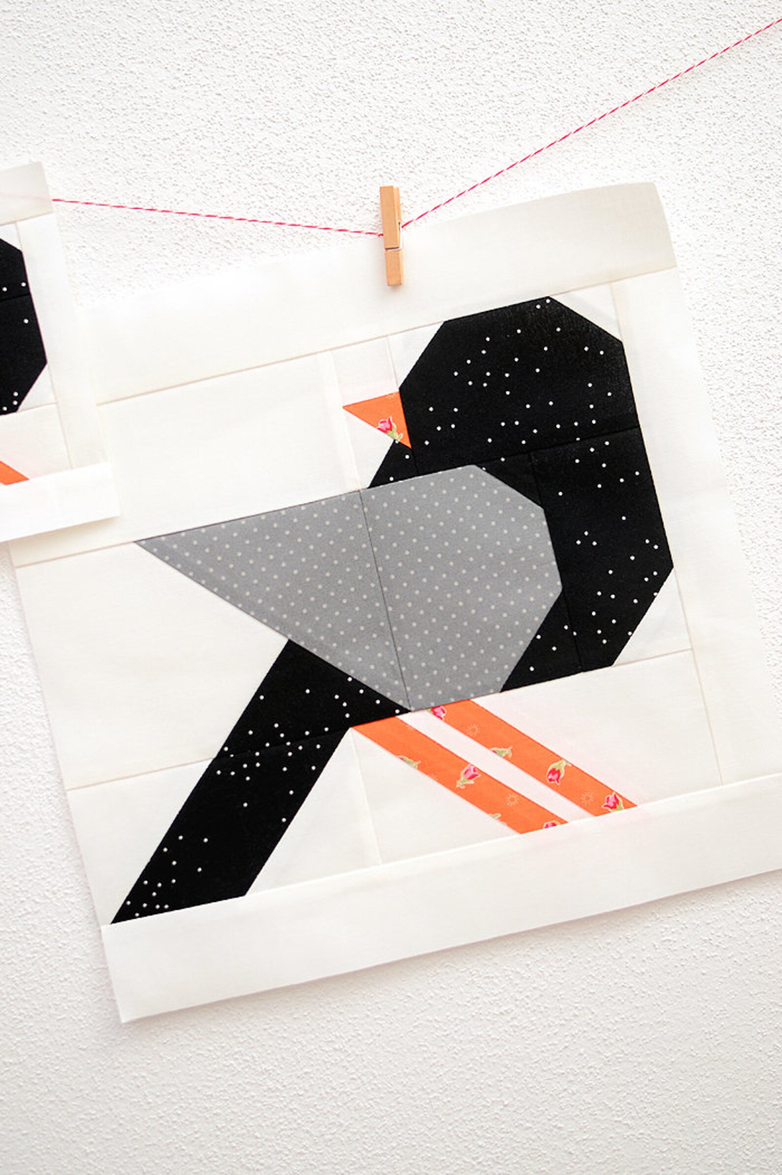 PDF Halloween Quilt Pattern Crow Quilt Pattern | Etsy