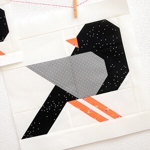 PDF Halloween Quilt Pattern - Crow Quilt Pattern - Etsy