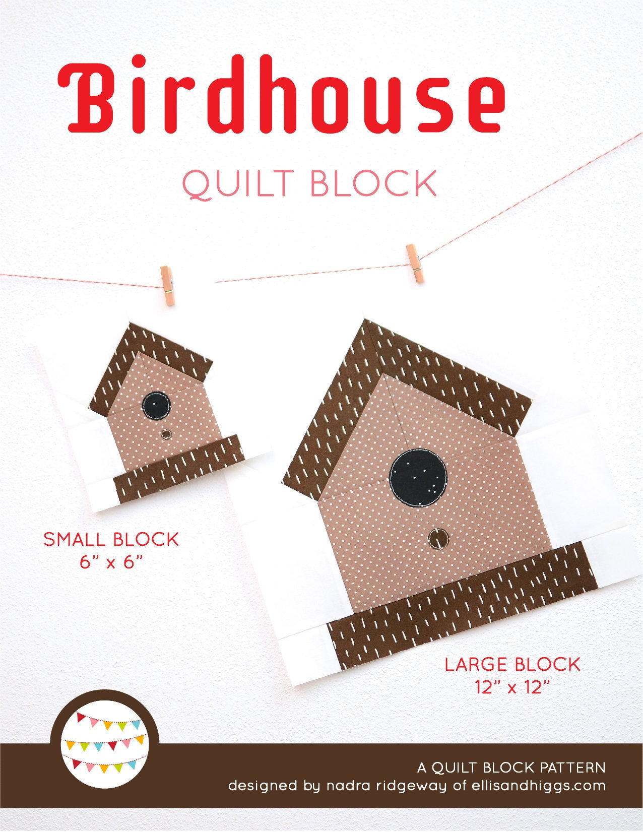 PDF Spring Quilt Pattern - Birdhouse Quilt Pattern - Etsy