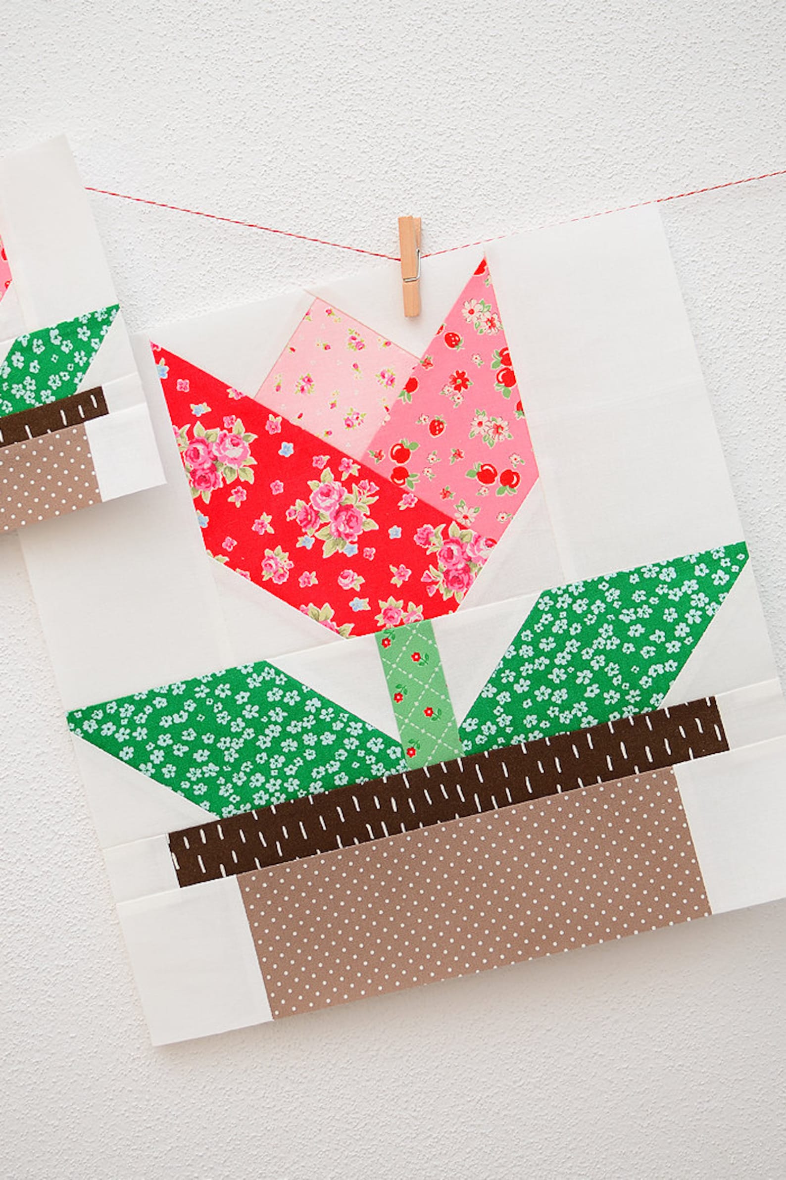 PDF Spring Quilt Pattern - Tulip Quilt Pattern - Etsy