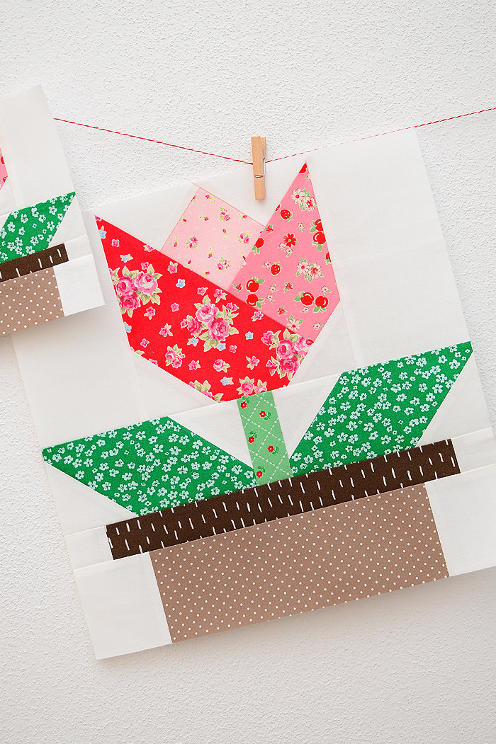 PDF Spring Quilt Pattern - Tulip Quilt Pattern - Etsy
