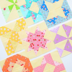 PDF Quilt Pattern - Four Patch Fun Sampler Quilt - Etsy