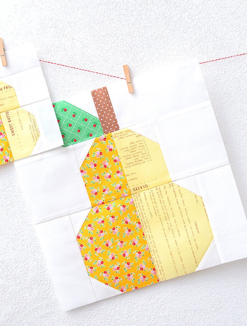 PDF Fall Quilt Pattern - Pear Quilt Pattern - Etsy