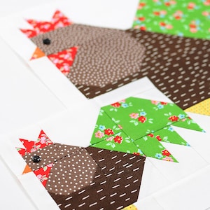 PDF Easter Quilt Pattern - Rooster Quilt Pattern - Etsy