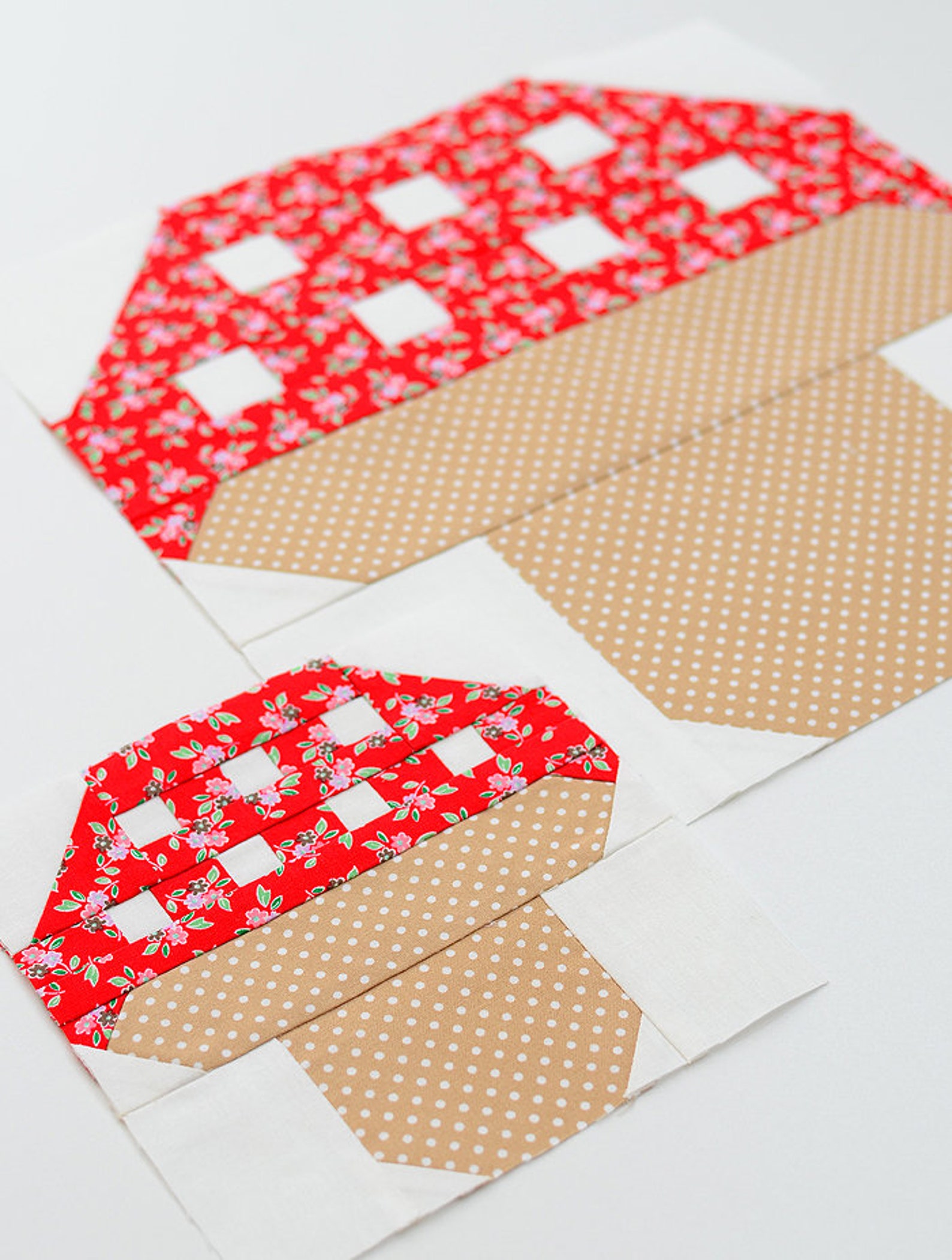 PDF Fall Quilt Pattern - Mushroom Quilt Pattern - Etsy