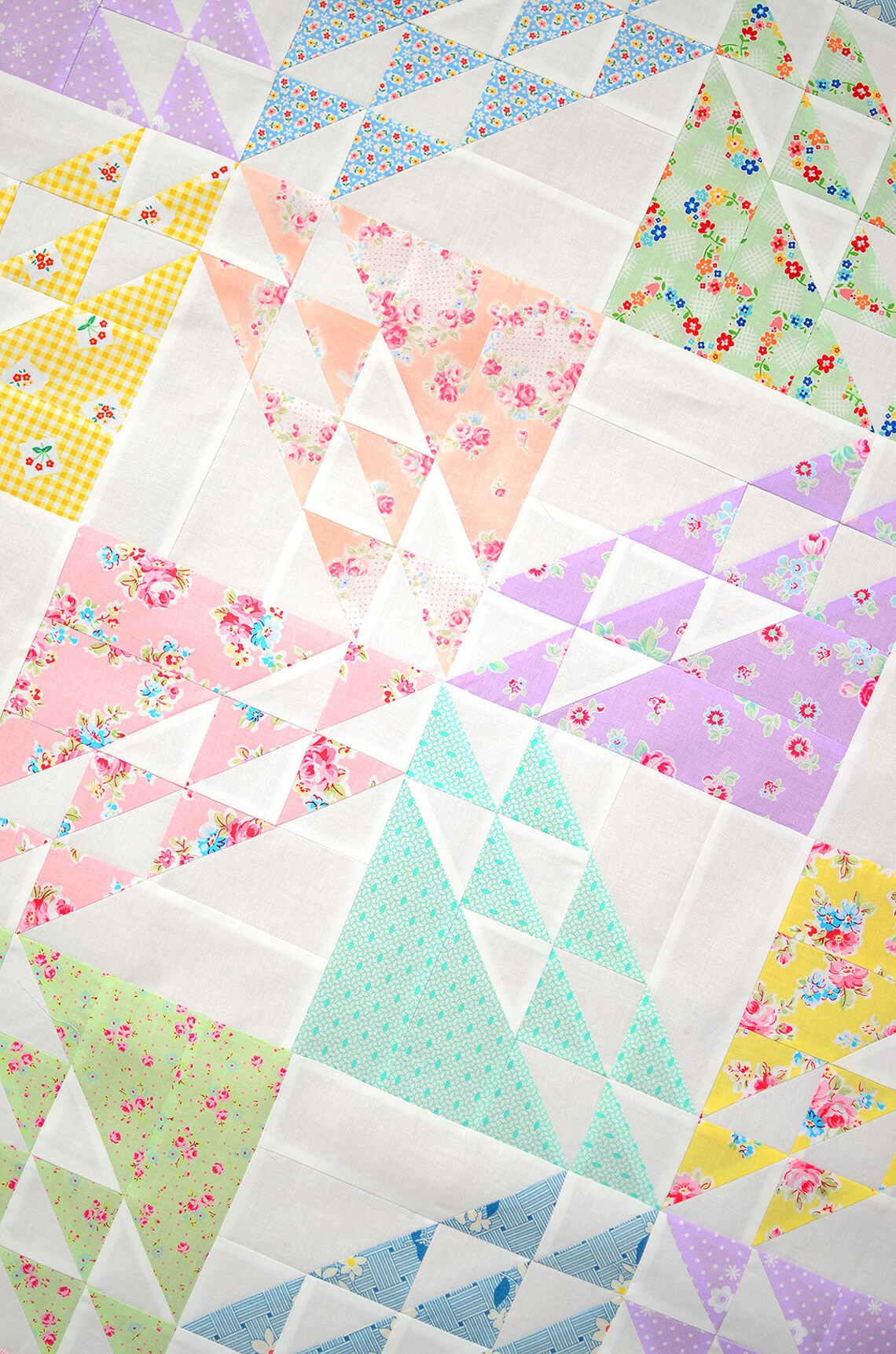 PDF Spring Quilt Pattern Spring Meadow Quilt | Etsy