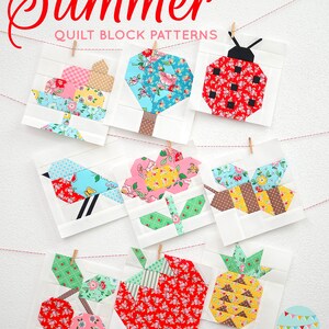 Summer PDF Quilt Pattern Bundle - Etsy